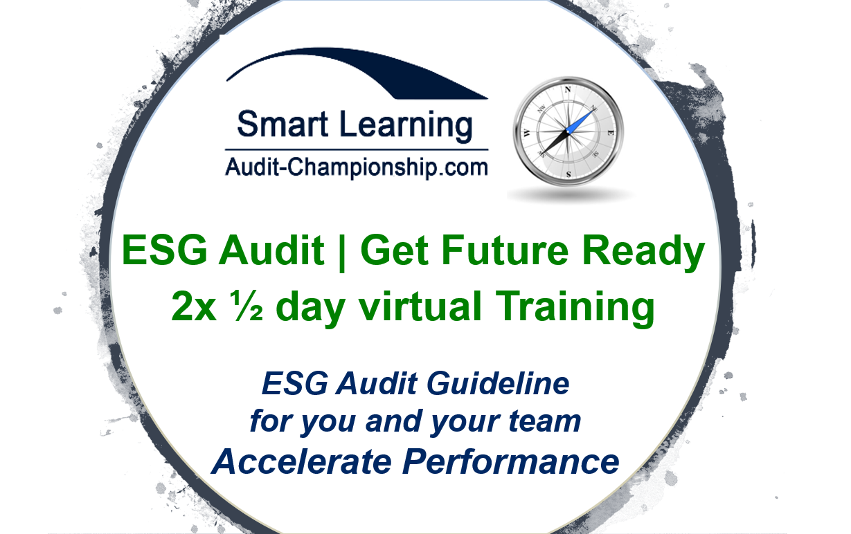 Be an Audit Champion | ESG Audit Methodology Training